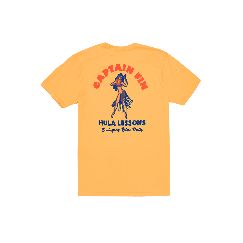 Hula Short Sleeve Tee - Gold | Captain Fin Co.